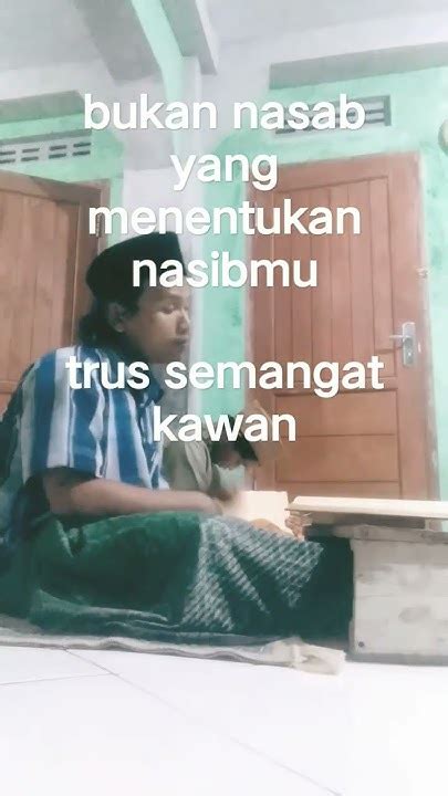 Santri Lagi Ngaji Ngantuk Berat Santri Salafi Santri Heallingsantri