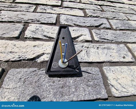 Installation Of House Exterior Lighting System Stock Image Image Of