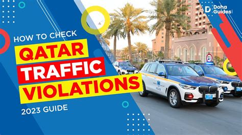 How To Check Qatar Traffic Violations 2023