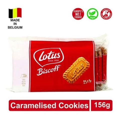 Jual Lotus Biscoff 25pcs Single Pack Biskuit Speculoos Caramel