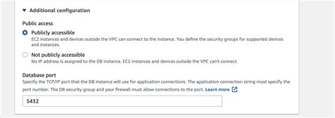 amazon web services aws rds for postgresql cannot be connected after