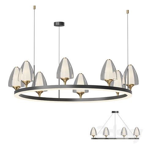Lampatron Nansy Ring 8 Ab Pendant Light 3d Model