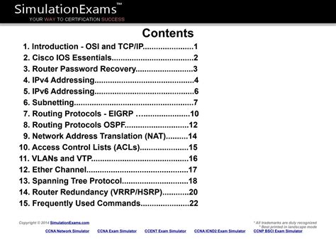 SOLUTION: Ccna cheatsheet - Studypool