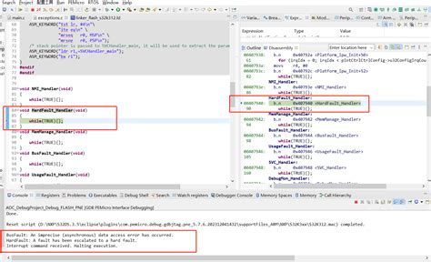 S32k312evb Q172 Hardfaulthandler Occurs Before Debugging Starts Nxp