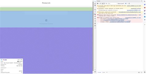 gettting a blank square hosted checkout page but able to submit
