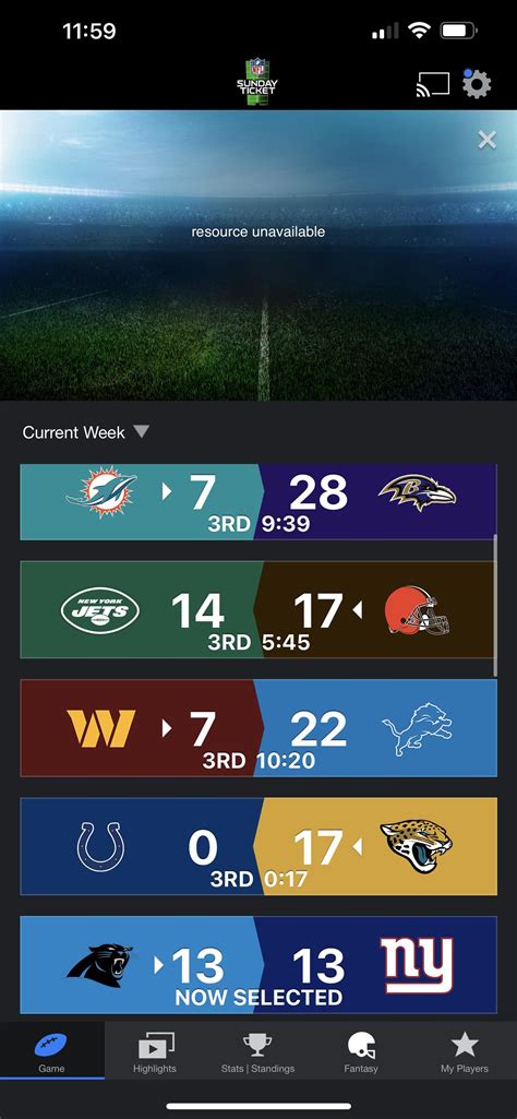 Resource Unavailable R Directv