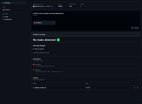 Fortify Your Terraform Scanning Iac With Trivy And Gitleaks On Github Actions Vefiu