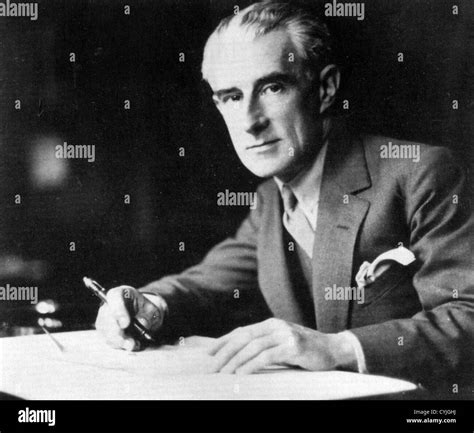French Composer Maurice Ravel Black And White Stock Photos Images Alamy