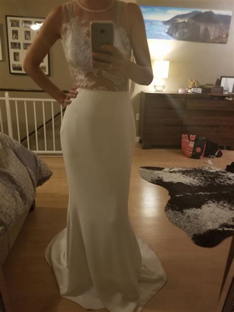 Yolan Cris Reduced Sample Wedding Dress Save 73 Stillwhite