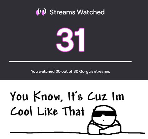 Only 30 Stream But Watched 31 Ez Clap Rgorgc