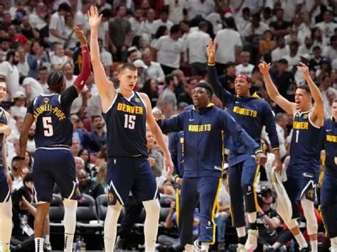 Denver Nuggets Beat Miami Heat In Game 4 Move Within 1 Win Of 1st Nba