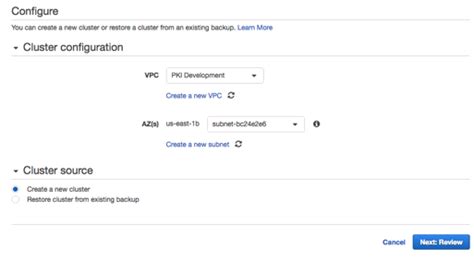 1 create cloudhsm cluster