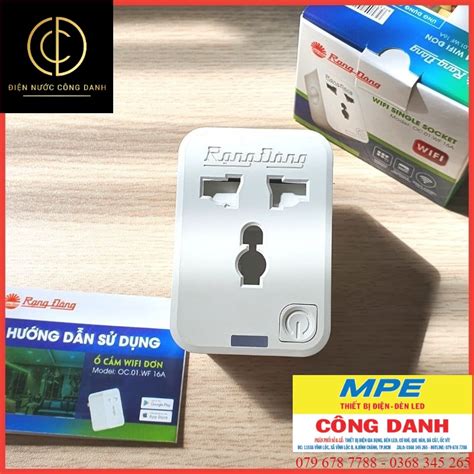 Ổ Cắm Thông Minh 16a Ổ Cắm Wifi Rạng Đông 3500w Chức Năng Hẹn Giờ