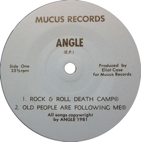 Old Weak But Always A Wanker The Punk Years Angle Angle Ep