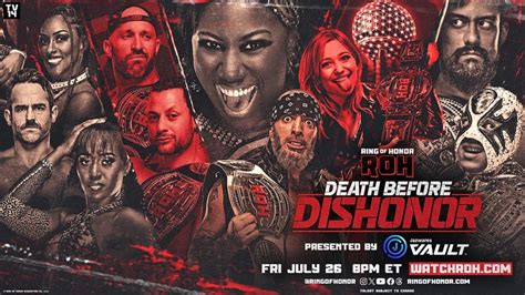 Roh Death Before Dishonor 2024 Full Match Card