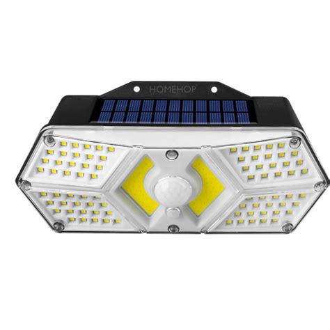 Homehop Solar Lights Outdoor Waterproof Led With Motion Sensor Wireless PIR Automatic