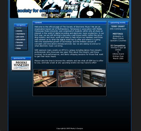Sem Layout By Munkys Designs On Deviantart
