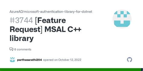 Feature Request Msal C Library Issue Azuread Microsoft Authentication Library For