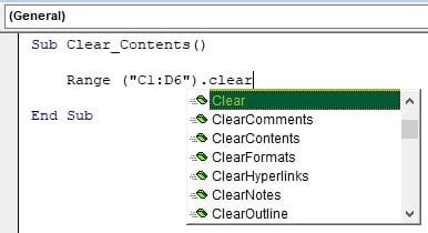 Vba Clear Content Excel Examples Specific Range How To Use