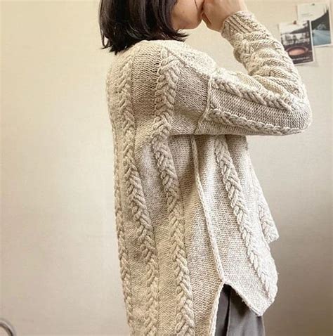 Morrie Sweater Pattern By Tomomi Yoshimoto