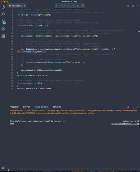 Consolelogs From Command Handler Not Linked To Origin · Issue 35140