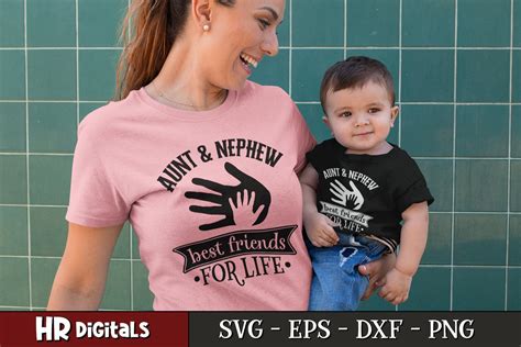 Aunt Uncle Niece Nephew Svg Bundle Best Friends For Life Etsy Canada