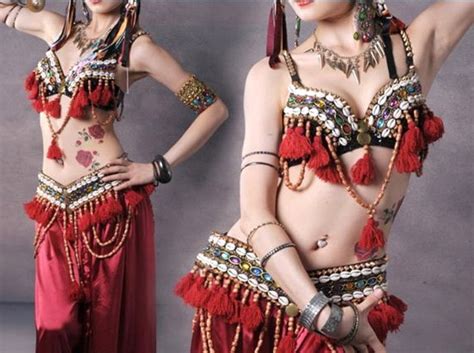 Tribal Bliss 2pc Costume Set Belly Dance Digs