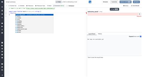 Code Assistants Windmill