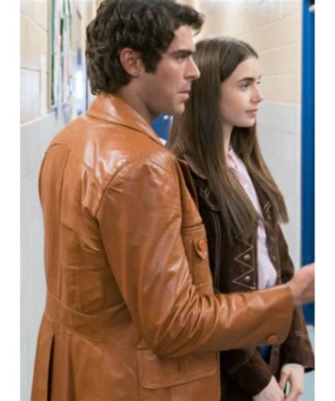Extremely Wicked Shockingly Evil And Vile Zac Efron Leather Blazer