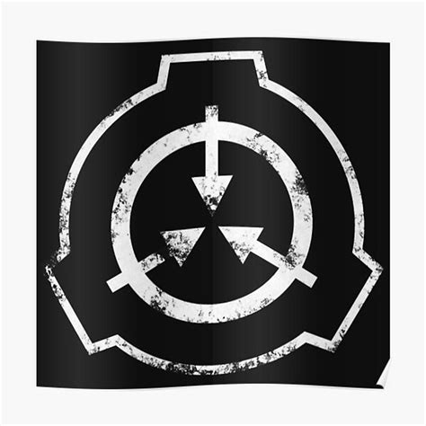 Scp Foundation Logo Premium Matte Vertical Poster Sold By Effluent