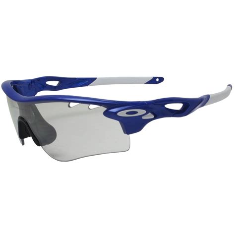 Ex Display Oakley Custom Radarlock Path Team Blue Clear Vented Sports