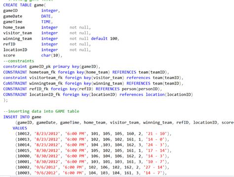 Solved SQL Statement Needed To Get The Output Pictured Chegg