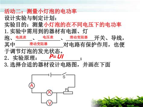 183《测量小灯泡的电功率》共19张ppt 21世纪教育网