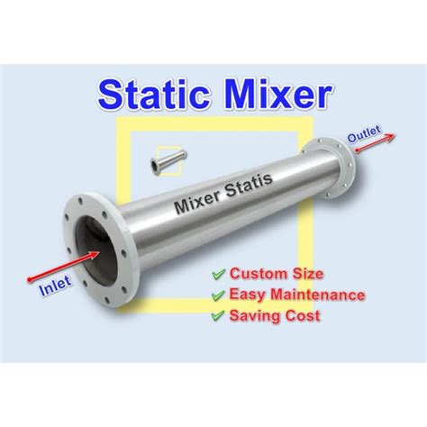 Jual Static Mixer 4 Inch Static Mixer Dn100 Static Mixer Stainless Steel Mixer Statis