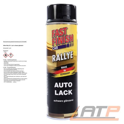 ml FAST FINISH SCHWARZ GLÄNZEND SPRAYDOSE SPRAY AUTOLACK LACKSPRAY DOSE eBay