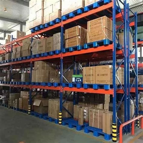 Mild Steel Storage Racks Palletised Racking System For Warehouse At