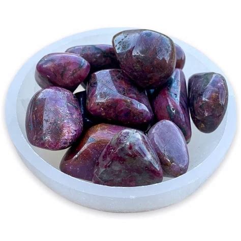Ruby Crystal Ruby Stone Ruby Tumbled Stone Ruby Magic Crystals N