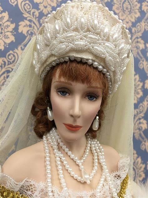 Queen Alexandra Of Russia Porcelain Doll By Crees And Coe Queen