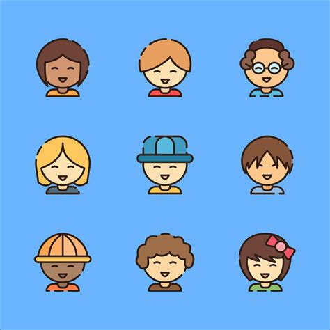 Cute People Characters 2332537 Vector Art At Vecteezy