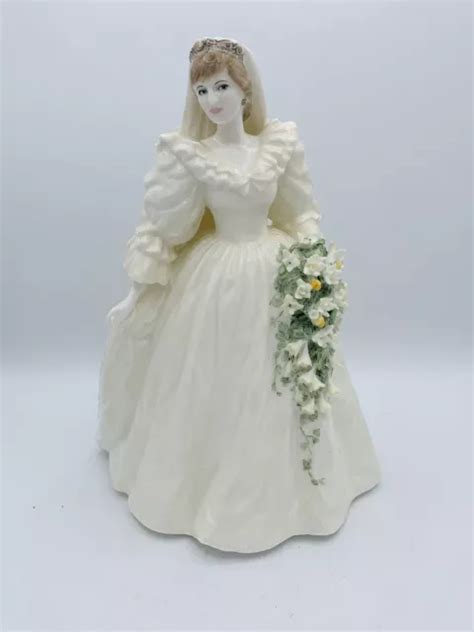 COALPORT DIANA PRINCESS OF WALES Figurine Ltd Edition Wedding Compton Woodhouse