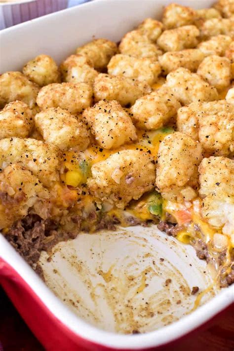 Tater Tot Casserole Hotdish Lemon Tree Dwelling