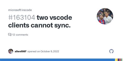 Two Vscode Clients Cannot Sync · Issue 163104 · Microsoftvscode · Github