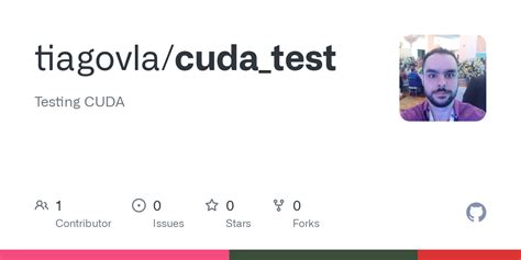 Github Tiagovla Cuda Test Testing Cuda