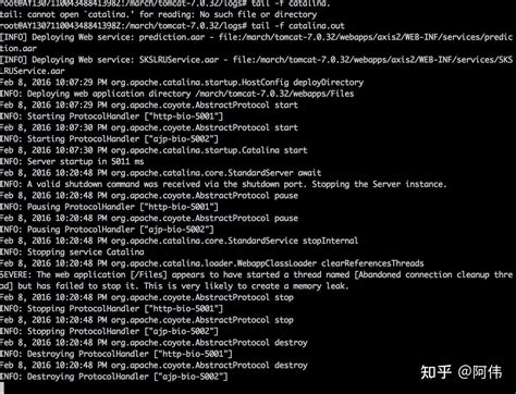 linux tail命令：显示文件结尾的内容 知乎