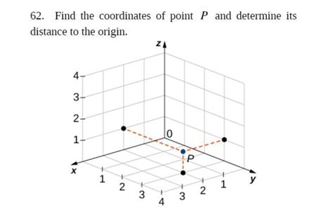 Solved Find The Coordinates Of Point P And Determine Its Chegg Com