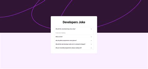 Github Lucass2021vue Jokes Accordion This Is A Project With The