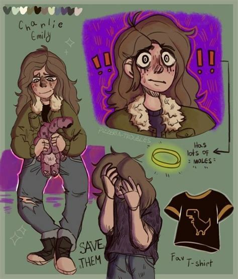 Charlotte Emily Fnaf Book Fnaf Drawings Fnaf Characters