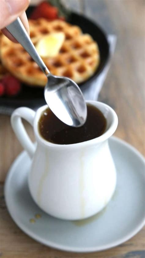 Keto Maple Syrup Recipe Keto Smoothie Recipes Sugar Free Pancake