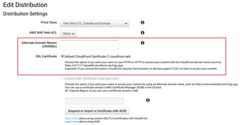 How To Use A Custom Domain On Cloudfront With Cloudflare Managed Dns