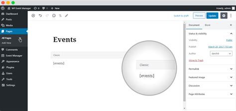 The Event Listings Wp Event Manager